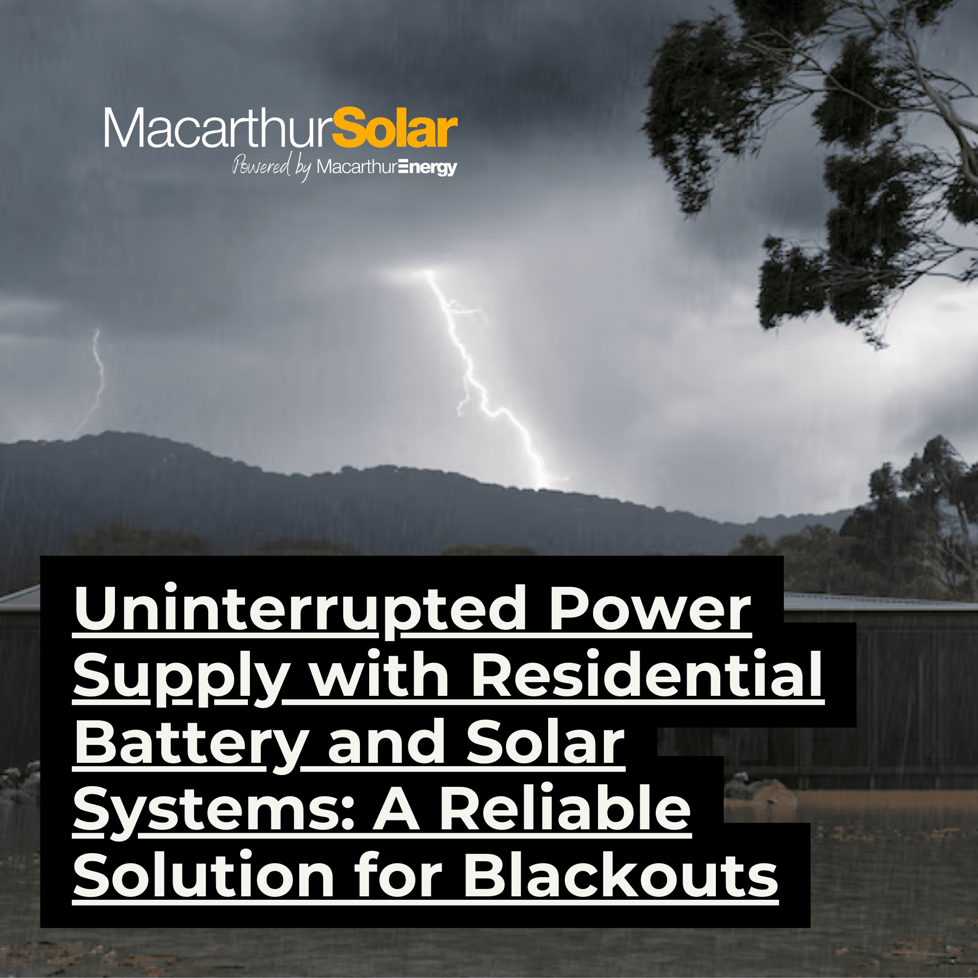 Uninterrupted Power Supply